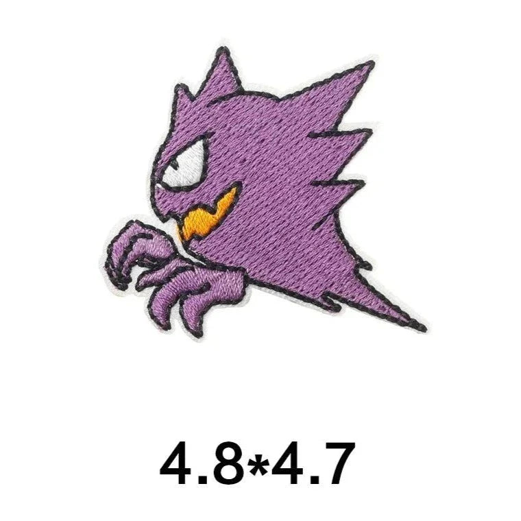Pocket Monster 'Haunter | Side View' Embroidered Patch – Little Patch Co