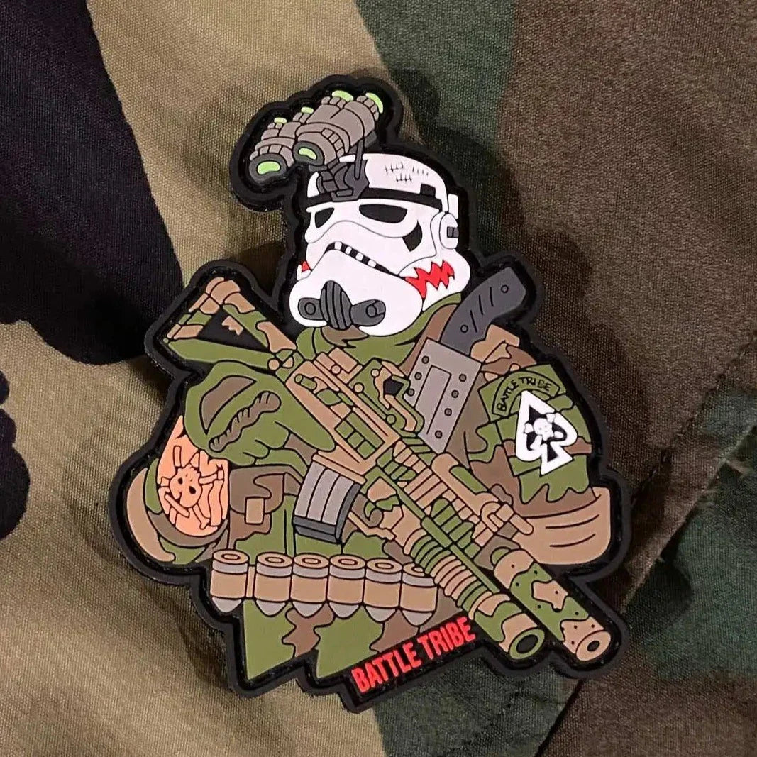 Empire and Rebellion 'Stormtrooper | Tactical Gear' PVC Rubber Velcro – Little Patch Co
