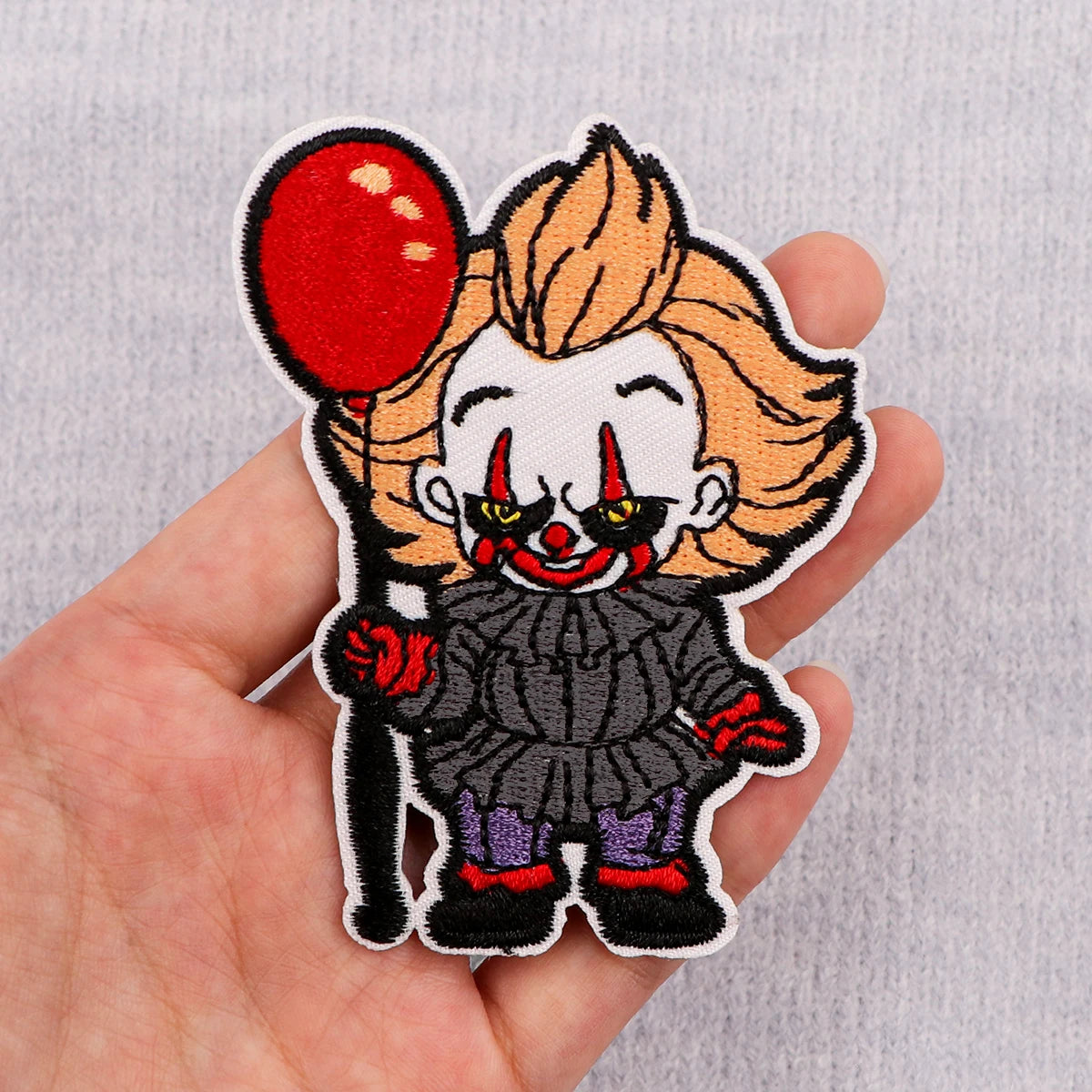 It ‘Pennywise | Scary Clown’ Embroidered Patch – Little Patch Co