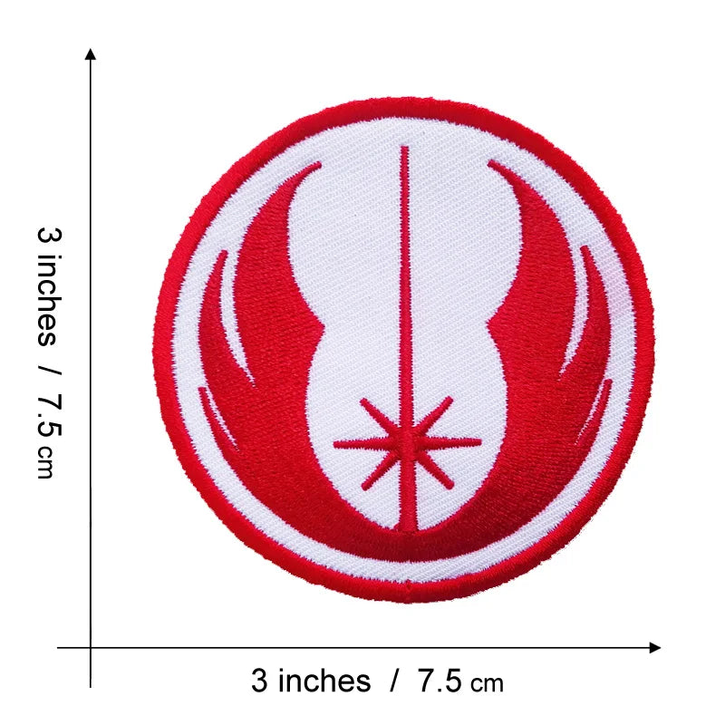 Empire and Rebellion 'Jedi Order Symbol' Embroidered Patch – Little Patch Co