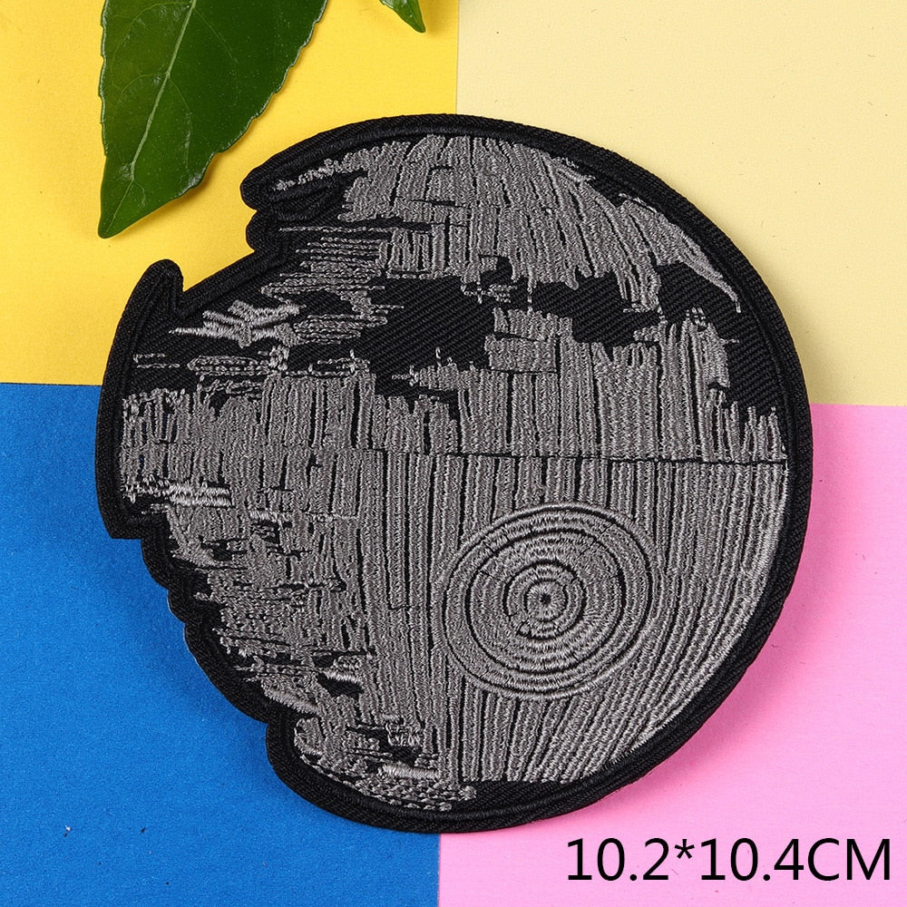 Empire and Rebellion 'Death Star' Embroidered Patch – Little Patch Co