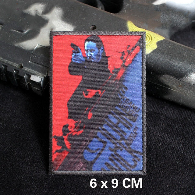 John Wick 'Keanu Reeves' Embroidered Velcro Patch – Little Patch Co