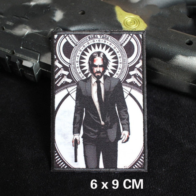 John Wick 'Baba Yaga' Embroidered Velcro Patch – Little Patch Co
