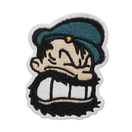 Popeye Embroidered Patches