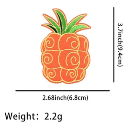 One Piece ‘Devil Fruit | Bara Bara no Mi’ Embroidered Patch – Little ...