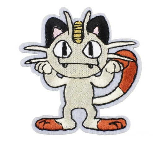 Pocket Monster 'Meowth | Scratch Cat' Embroidered Patch – Little Patch Co