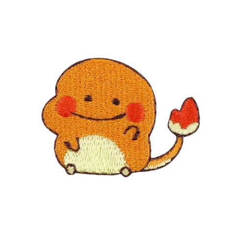 Pocket Monster 'Cute Charmander | Smiling' Embroidered Patch – Little ...