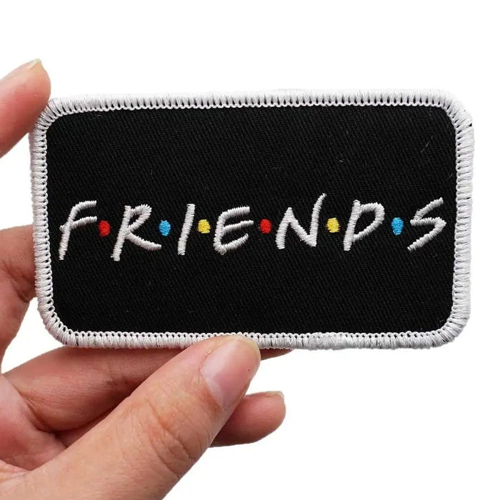 Friends 'Logo' Embroidered Velcro Patch — Little Patch Co