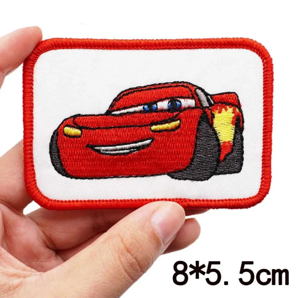 Cars 'Lightning McQueen | Square' Embroidered Patch – Little Patch Co