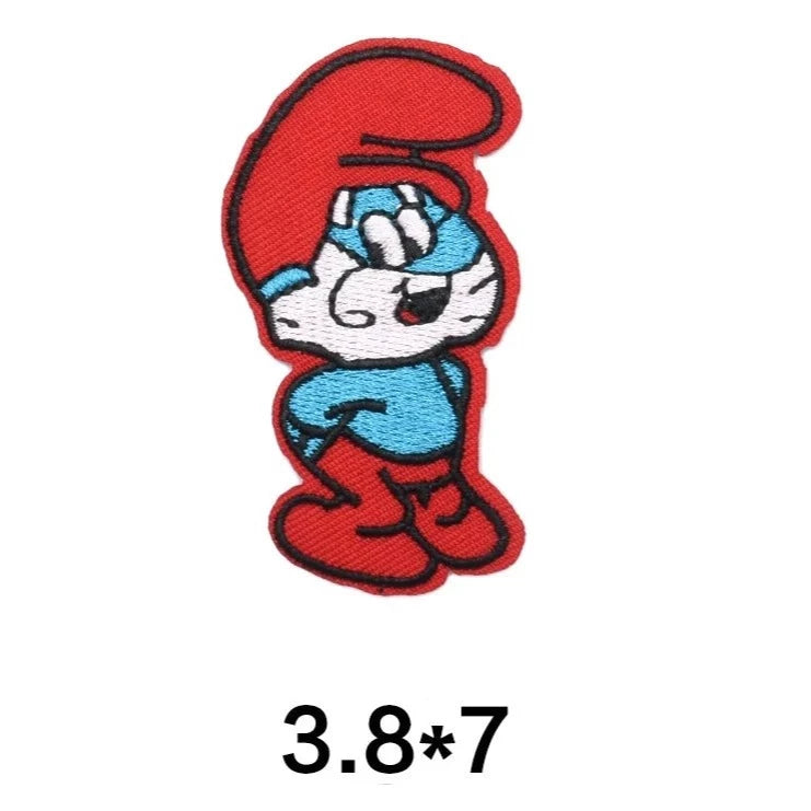 The Smurfs 'Papa Smurf' Embroidered Patch – Little Patch Co