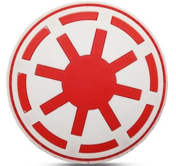 Empire and Rebellion 'Galactic Republic Symbol | 2.0' PVC Rubber Velcr ...