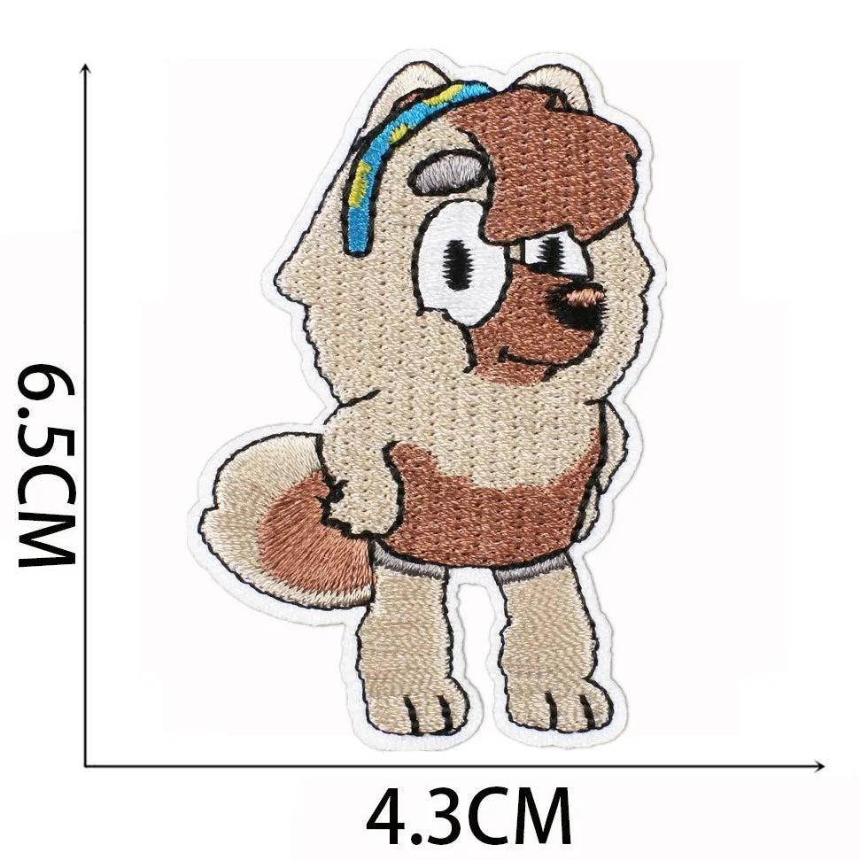 Bluey 'Judo' Embroidered Patch – Little Patch Co