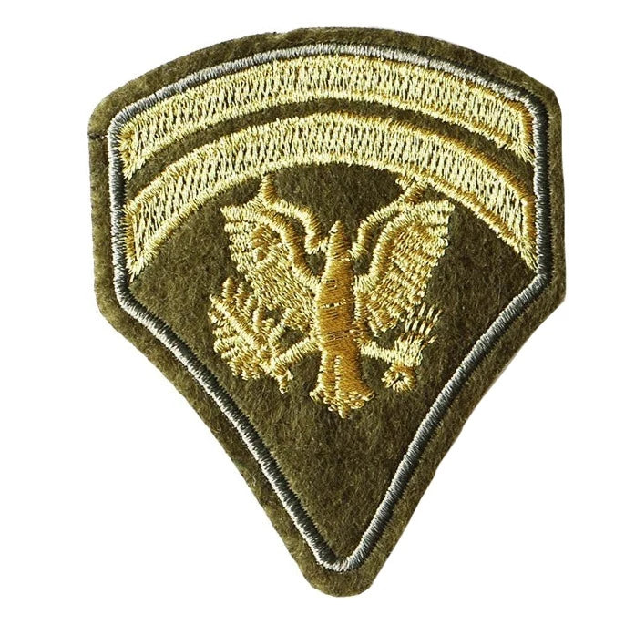 Military Tactical 3" 'Specialist 6 Rank Insignia' Embroidered Patch Se ...