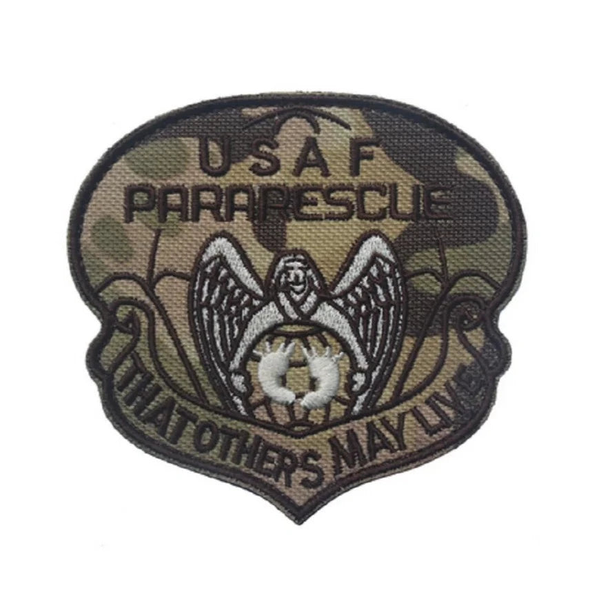Emblem 'USAF Pararescue | 1.0' Embroidered Velcro Patch – Little Patch Co