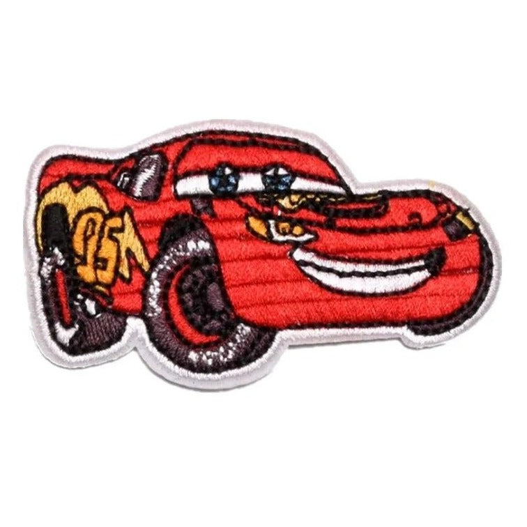 Cars 'Lightning McQueen | Red Race Car' Embroidered Patch – Little Patch Co