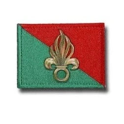 Emblem 'French Foreign Legion Logo | Square' Embroidered Velcro Patch ...