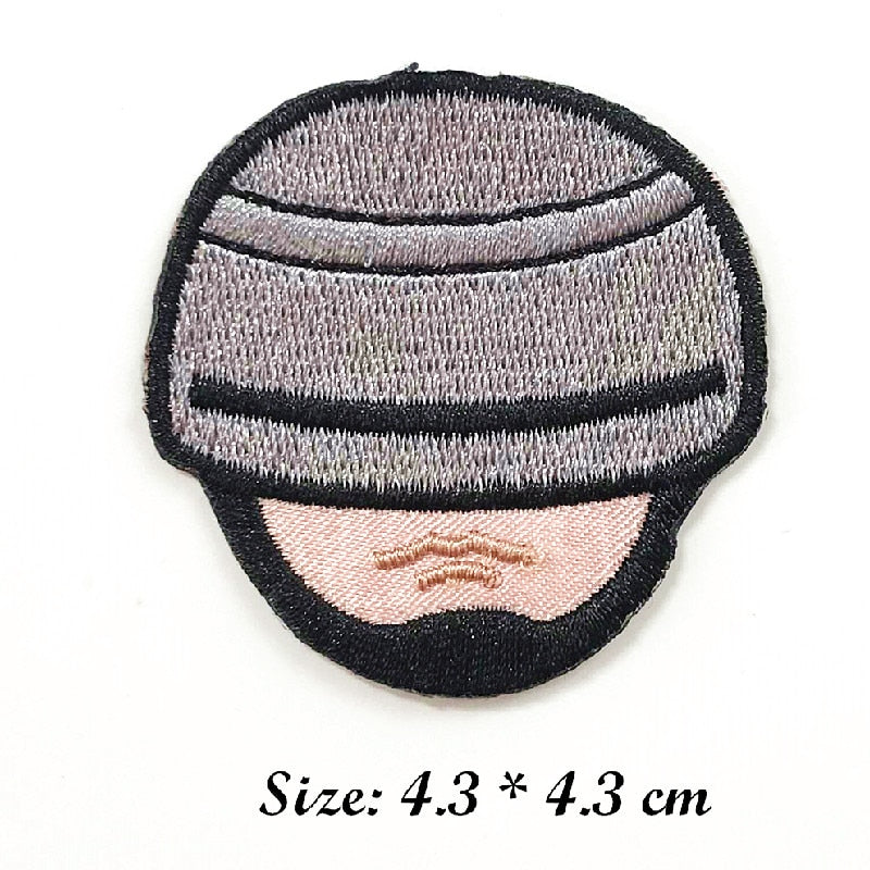 RoboCop 'Head' Embroidered Patch – Little Patch Co