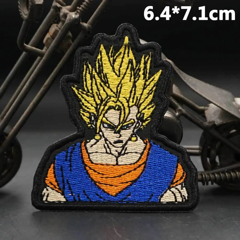 Saiyan Saga 'Super Saiyan Goku | Fierce' Embroidered Patch – Little ...