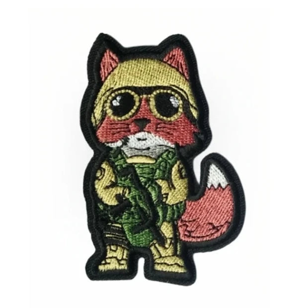 Tactical Fox 'Sniper' Embroidered Velcro Patch – Little Patch Co