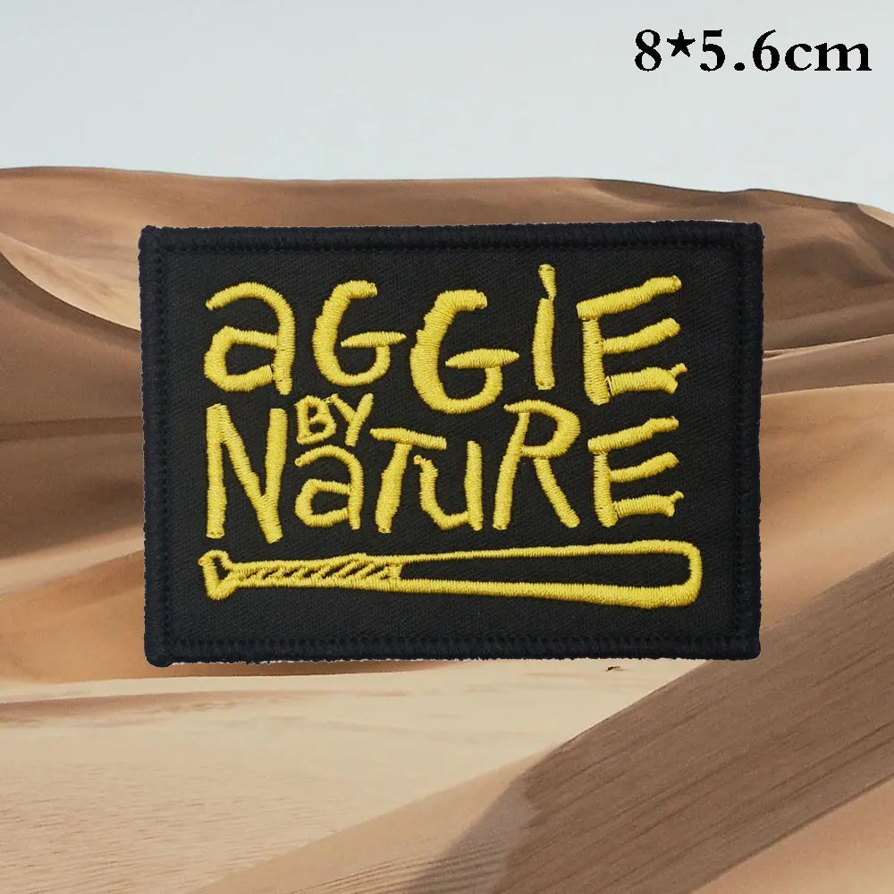Cool 'Aggie By Nature' Embroidered Patch – Little Patch Co