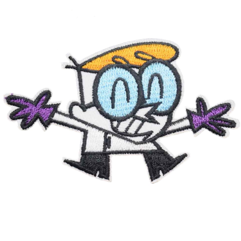 Dexter's Laboratory 'Dexter' Embroidered Patch – Little Patch Co