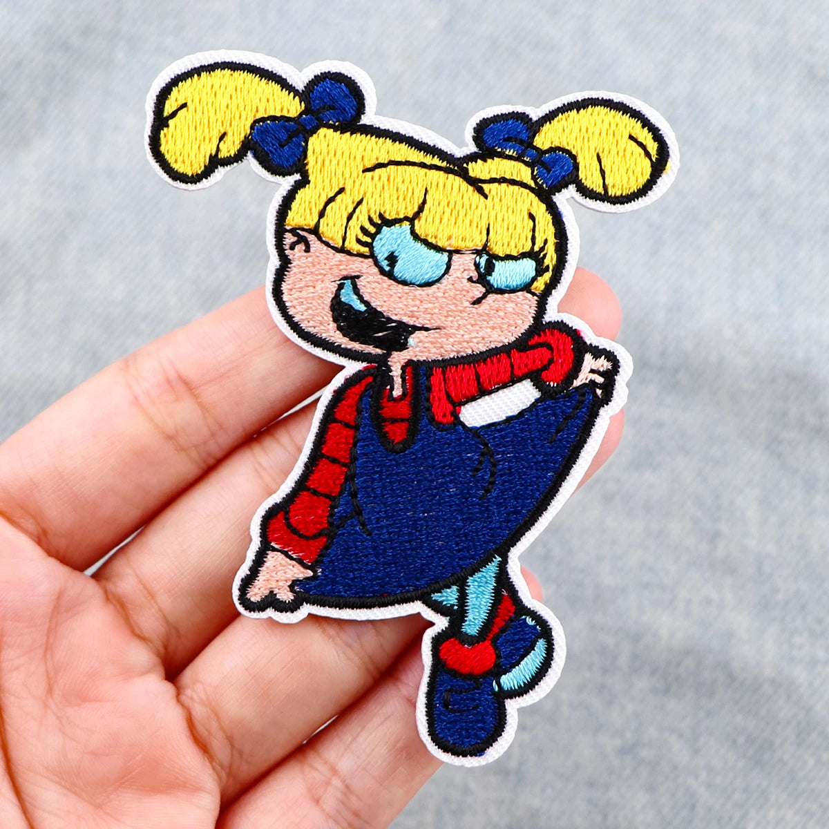 Rugrats 'Angelica Pickles | Posing' Embroidered Patch – Little Patch Co