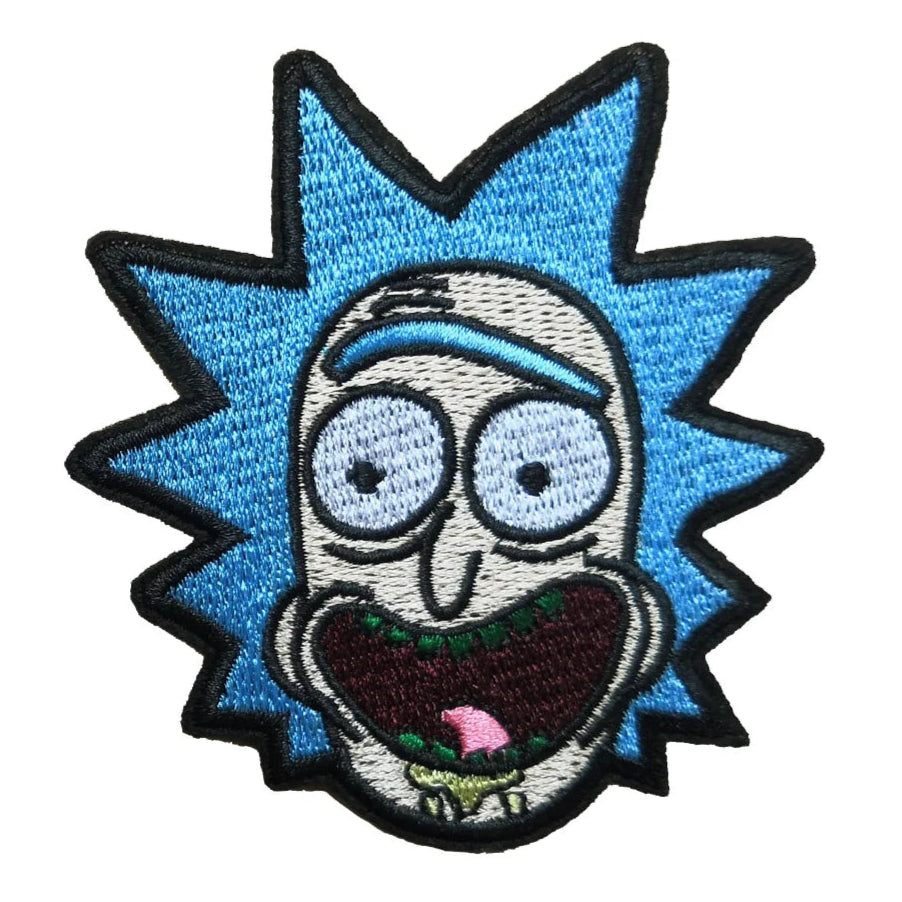 Rick and Morty 'Rick | Surprised' Embroidered Patch – Little Patch Co