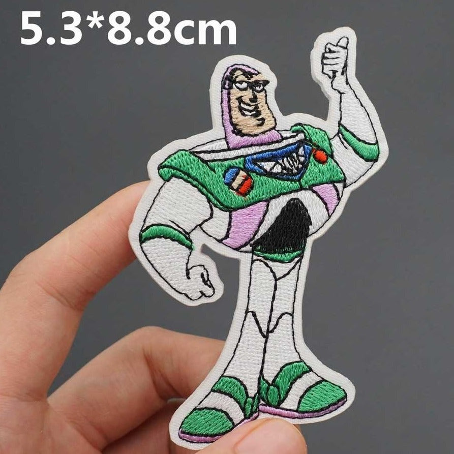 Andy's Room 'Buzz Lightyear | Approved' Embroidered Patch – Little Patch Co