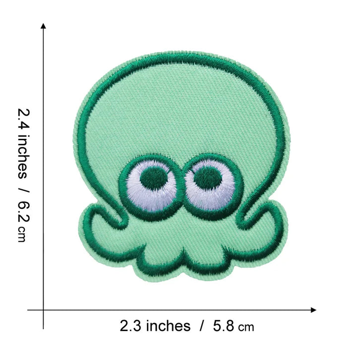 Splatoon 'Octoling Octopus' Embroidered Patch — Little Patch Co
