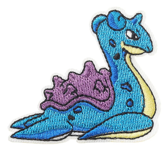 Pocket Monster 'Lapras | Side View' Embroidered Patch — Little Patch Co