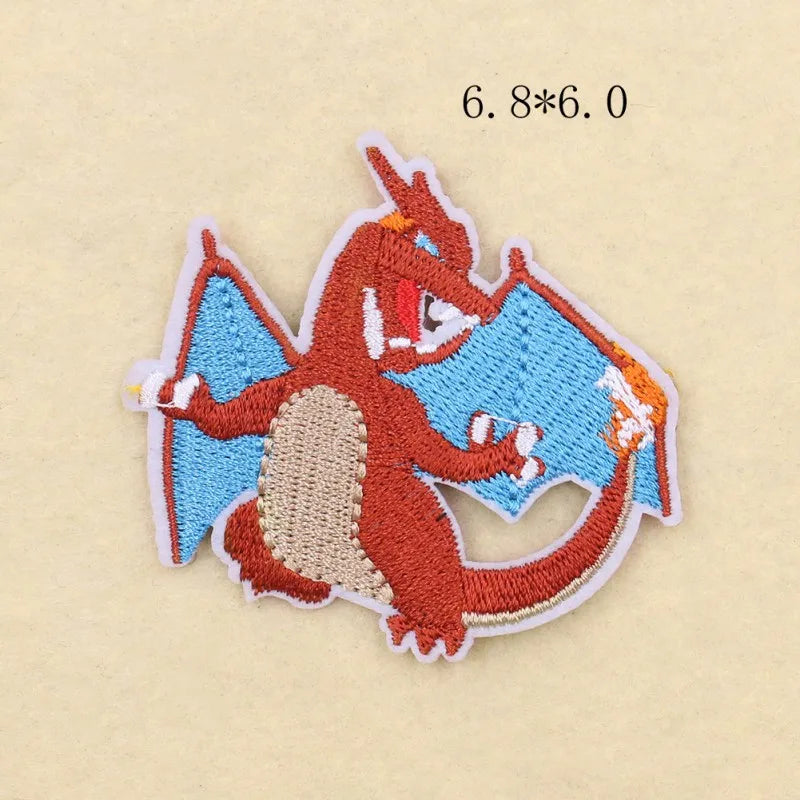 'Charizard | Mad' Embroidered Patch – Little Patch Co
