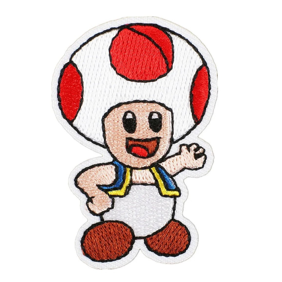 Mushroom Kingdom Bros. 'Red Toad' Embroidered Patch