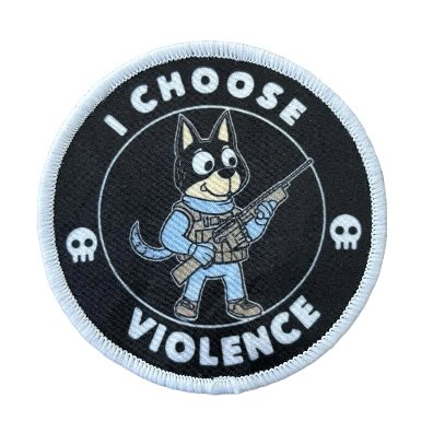 Bluey Embroidered Patches – Little Patch Co