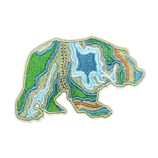 Polar Bear 'Nature' Embroidered Patch