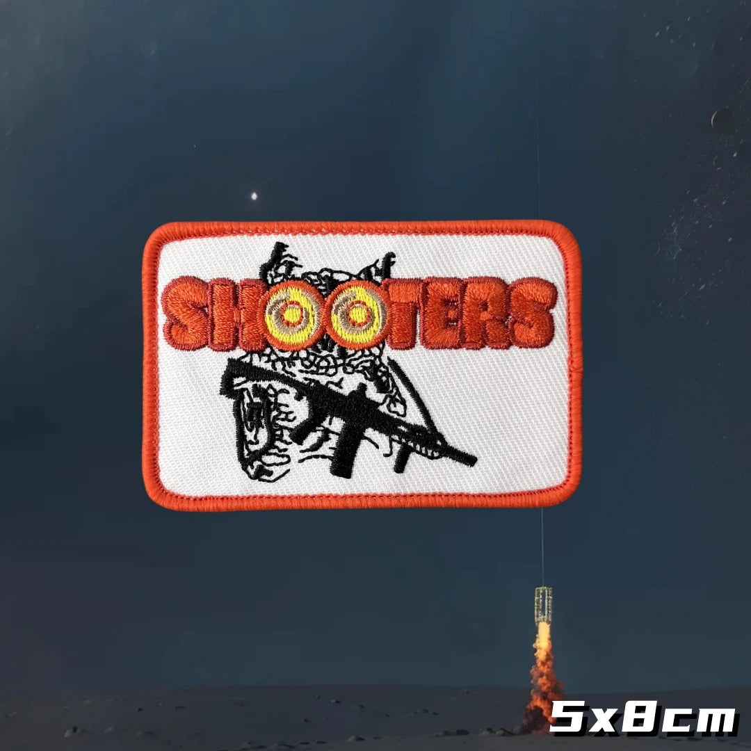 Tactical Owl 'Shooters' Embroidered Velcro Patch – Little Patch Co