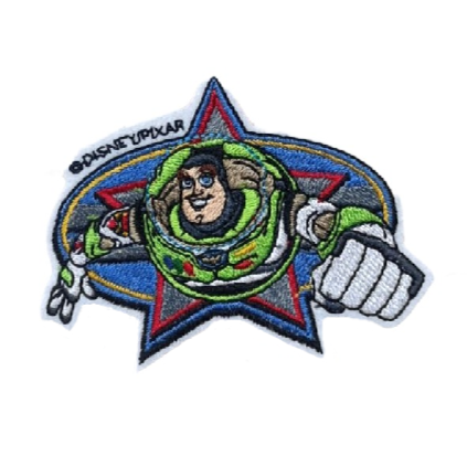 Andy's Room 'Buzz Lightyear | Raised Fist' Embroidered Patch – Little ...