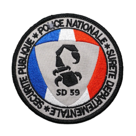 Military Tactical 'Police Nationale | Securite Publique' Embroidered V ...