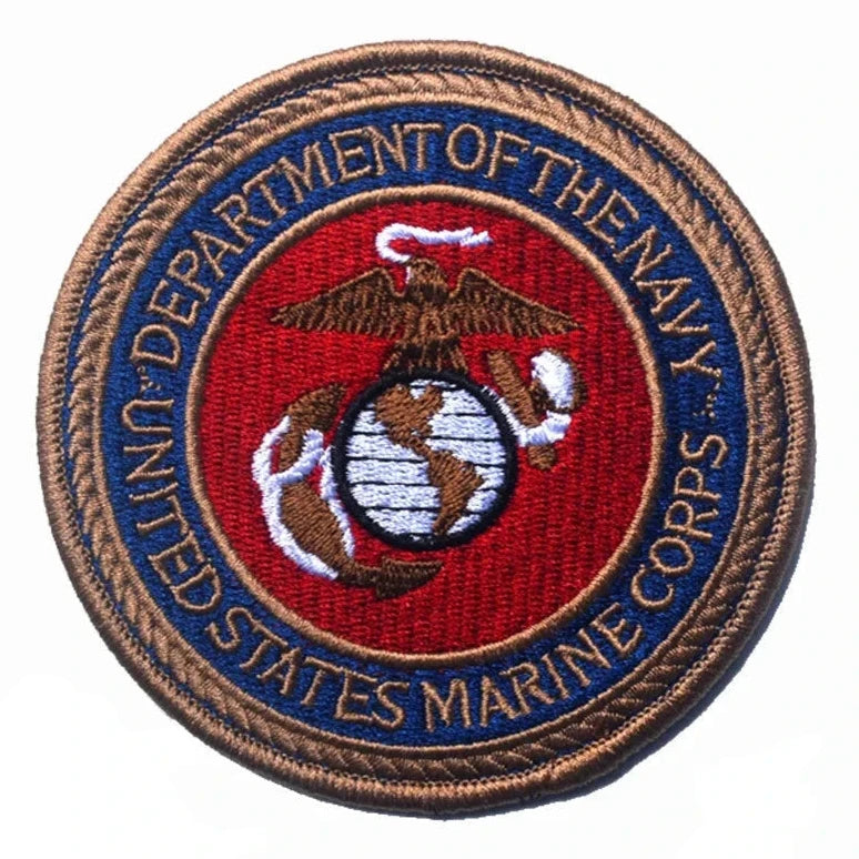 Department Of The Navy 'U.S Marine Corps Logo 1.0' Embroidered Velcro