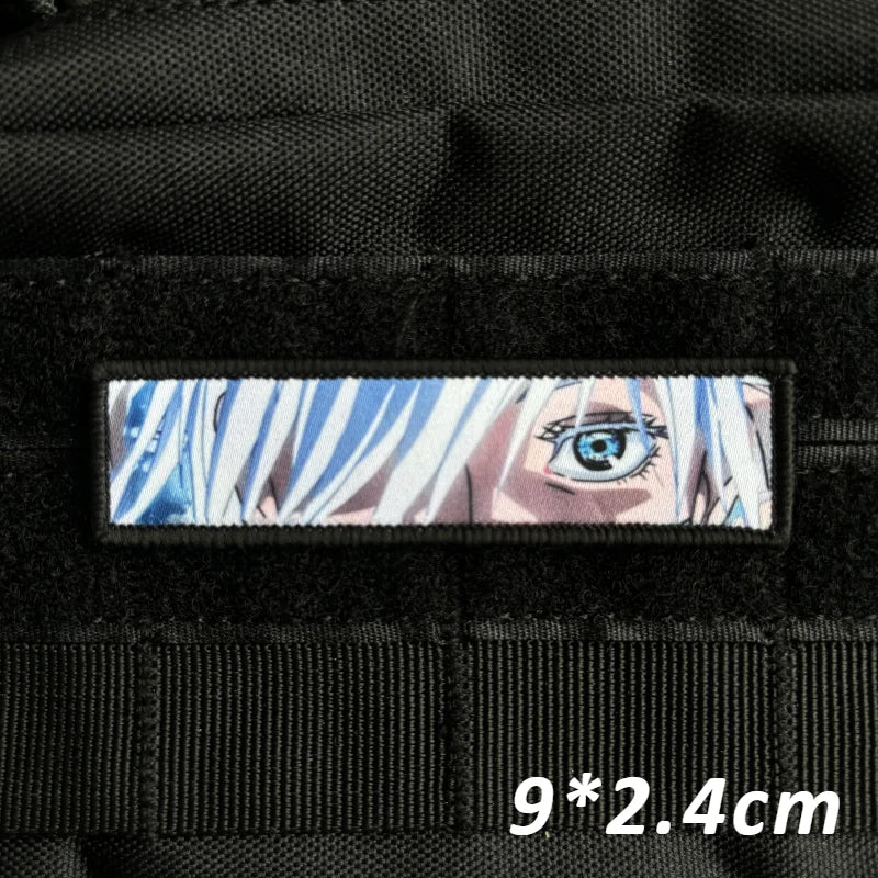 Jujutsu Kaisen 'Satoru Gojo | One Eye' Embroidered Velcro Patch ...