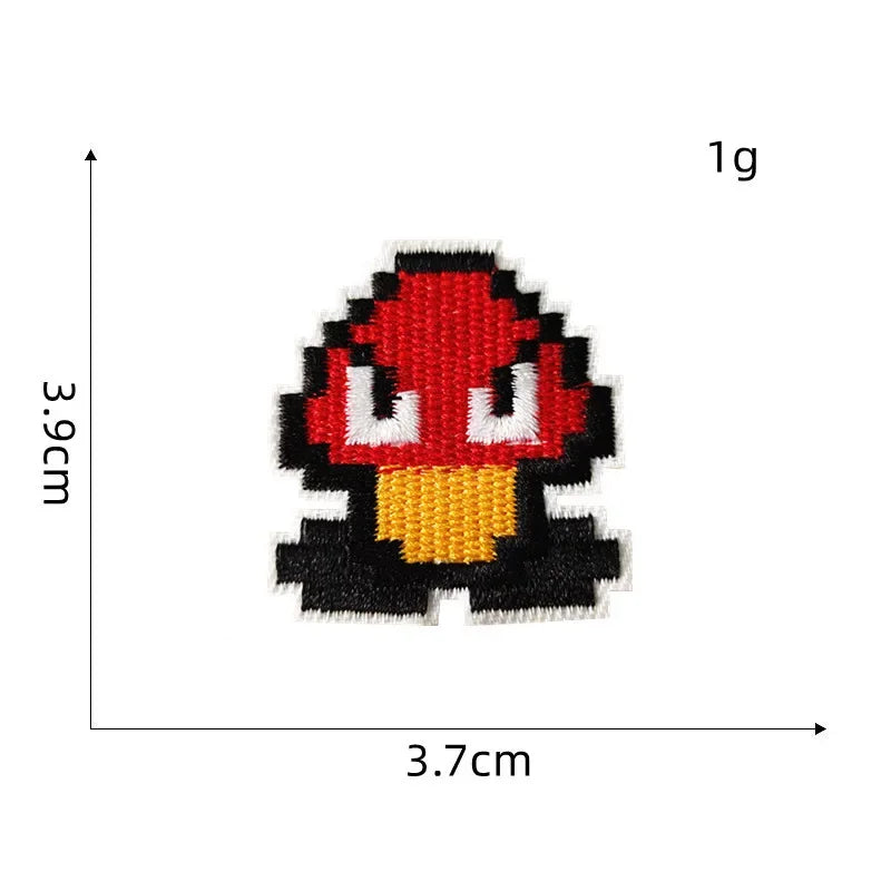 Mushroom Kingdom Pixel 'Goomba' Embroidered Patch – Little Patch Co