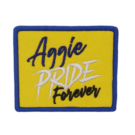 Aggie Pride Forever 'Square' Embroidered Patch