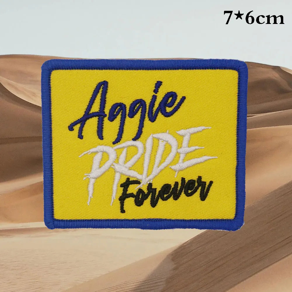 Aggie Pride Forever 'Square' Embroidered Patch – Little Patch Co
