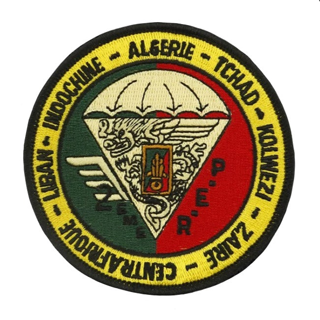Emblem '2nd Foreign Parachute Regiment' Embroidered Velcro Patch ...