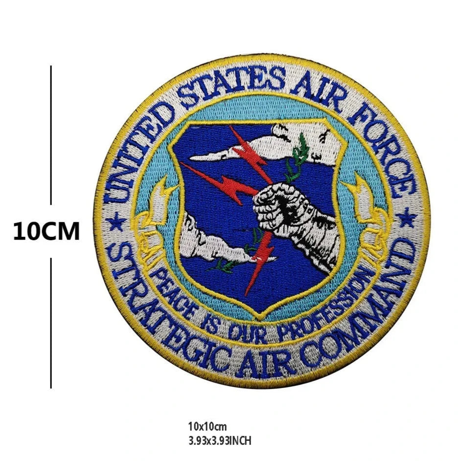 US Air Force Strategic Air Command 'Peace is Our Profession' Embroider ...