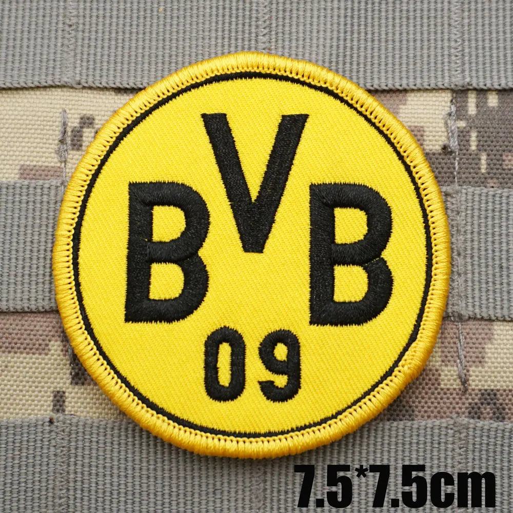 Cool 'BVB 09 Logo | Round' Embroidered Velcro Patch – Little Patch Co