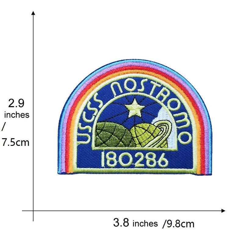 Alien 'USCSS Nostromo 1.0' Embroidered Patch – Little Patch Co