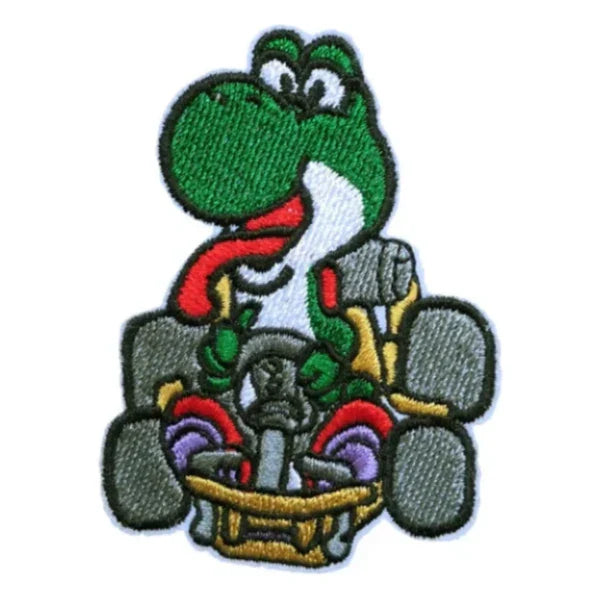 Mushroom Kingdom Bros. 'Yoshi | Enjoying' Embroidered Patch