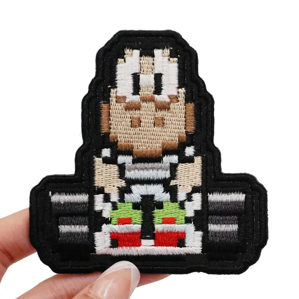 Mushroom Kingdom Bros. Pixel 'Koopa Troopa | Riding Kart' Embroidered