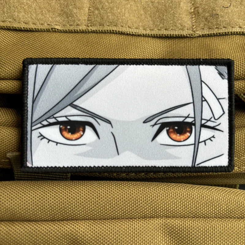 Jujutsu Kaisen 'Nobara Kugisaki | Serious Eyes' Embroidered Velcro Pat ...