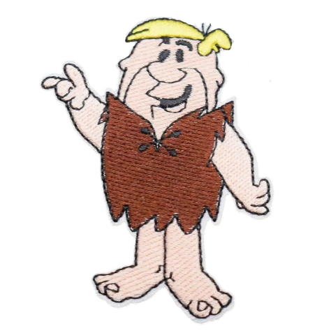The Flintstones 'Barney Rubble | Pointing' Embroidered Patch — Little ...